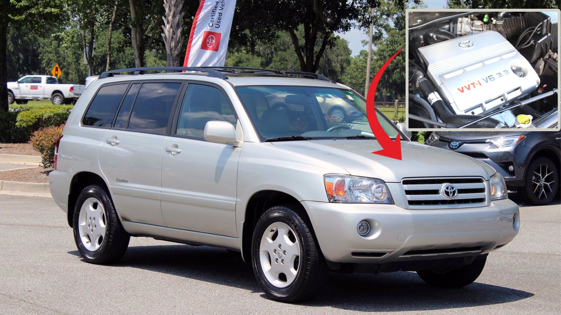 ហេតុអ្វីនៅខ្មែរមិនសម្បូរ Highlander 2004-2007 ម៉ាស៊ីន V6? ហើយពិតទេដែលថា ...