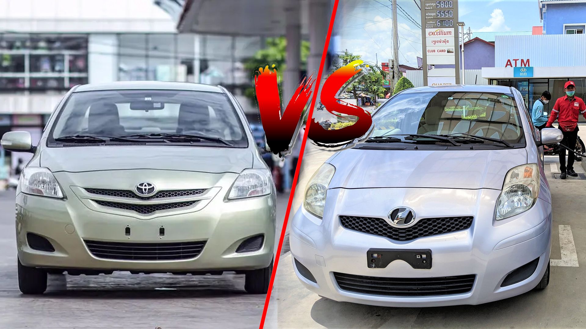 Toyota Vitz នឹង Belta ជាឡានប្ដូរចង្កូត កំពុងចរាចរណ៍ច្រើនគួរសម ជាមួយតម្លៃខ្ទង់ 6,000ដុល្លារជាង ...