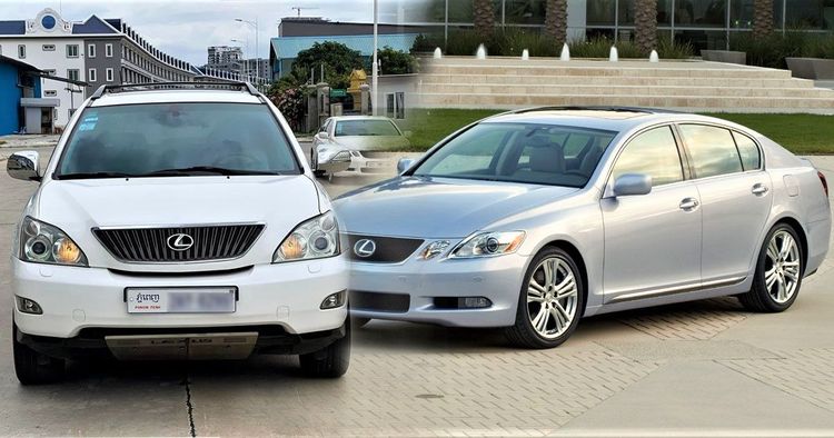 តម្លៃប្រហាក់ប្រហែលគ្នា RX330 ខ្ពស់ហើយទូលាយ GS300 ទាបហើយចង្អៀត ...